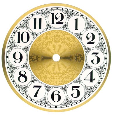 National Artcraft Clock Numerals, Clock Dials & Tide Clock Dials ...