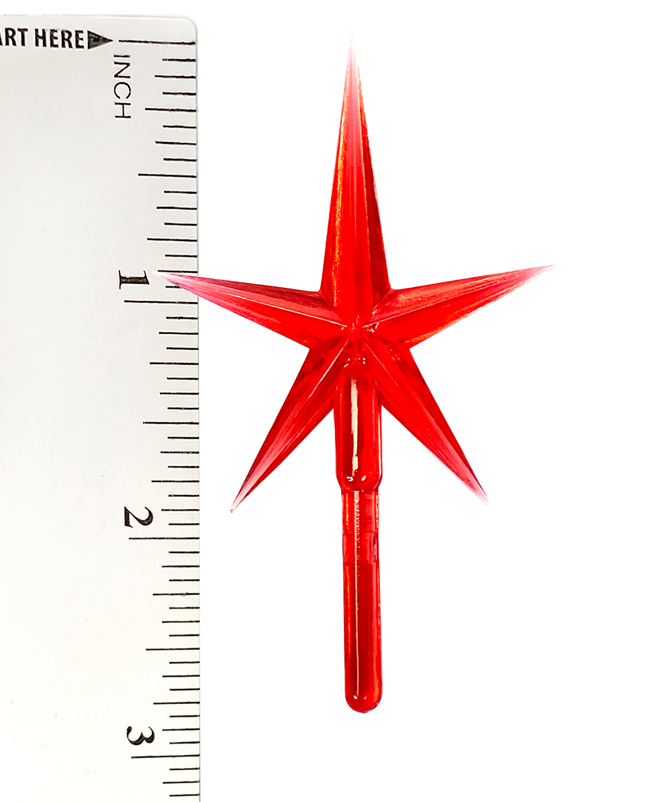 National Artcraft Ceramic Christmas Tree Topper STARS - National Artcraft