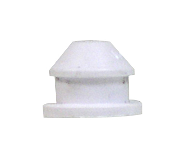 White Plastic Stoppers - White - National Artcraft