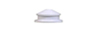 White Plastic Stoppers - White - National Artcraft