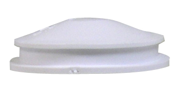 White Plastic Stoppers - White - National Artcraft