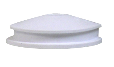 White Plastic Stoppers - White - National Artcraft