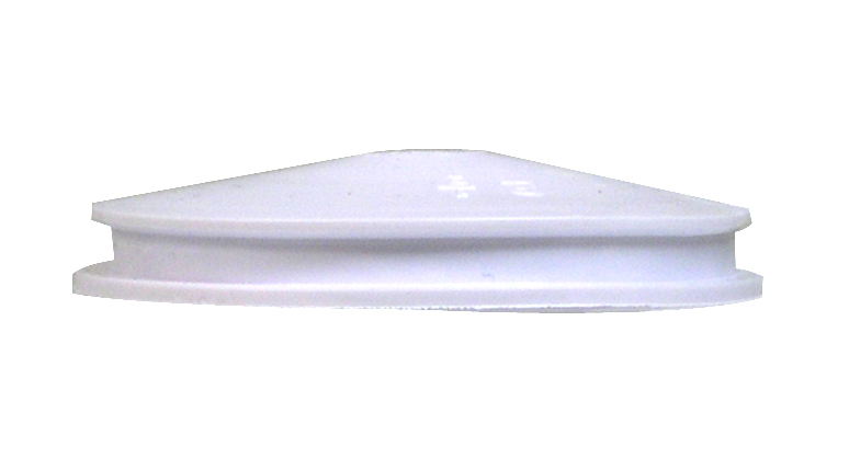 White Plastic Stoppers - White - National Artcraft