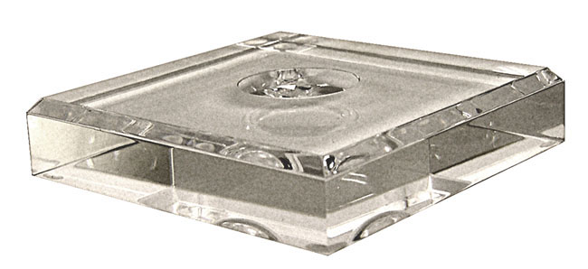 Clear Acrylic Display Bases - National Artcraft