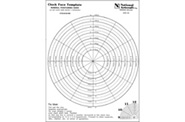 Clock Numeral Positioning Guide - National Artcraft