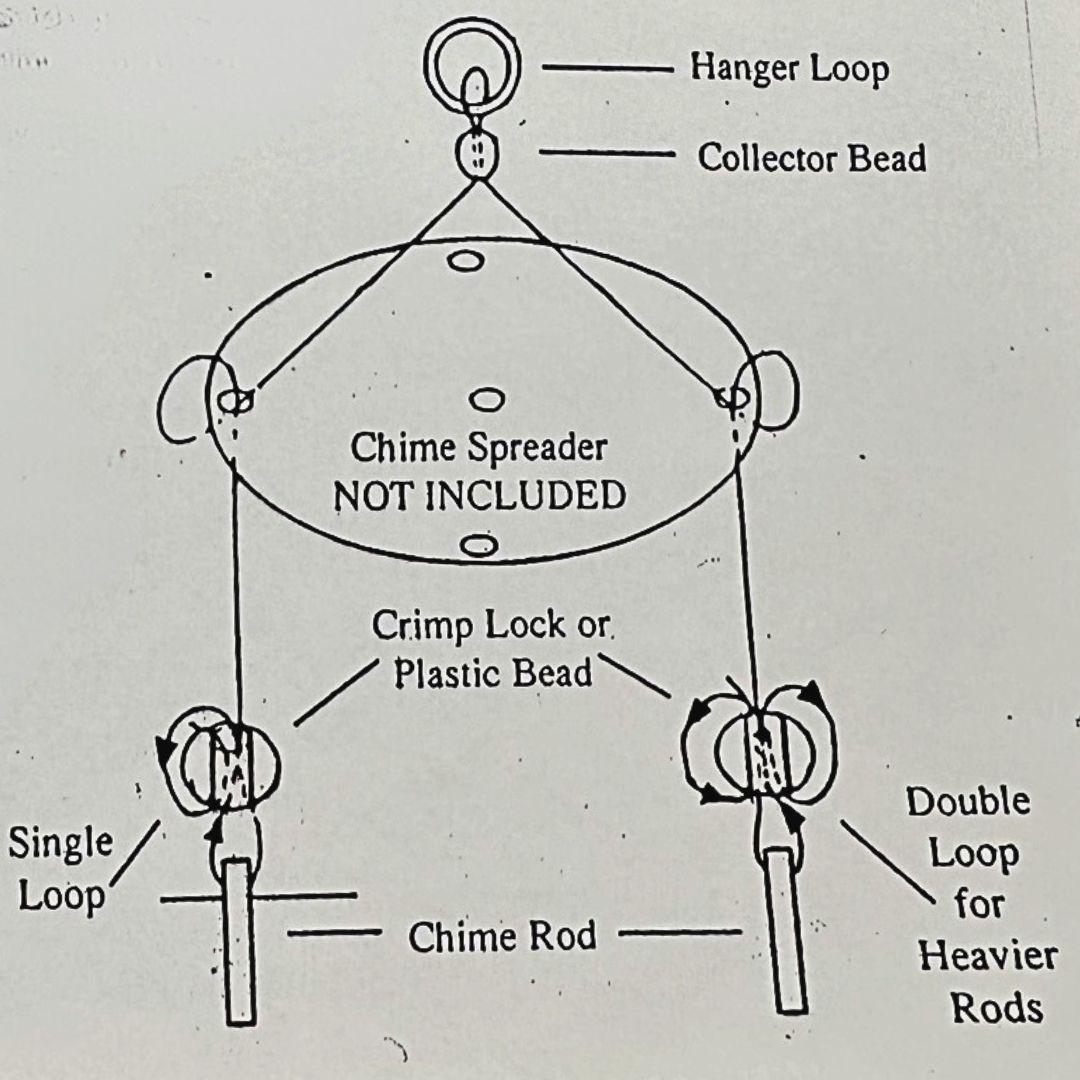 Wind Chime Tubes, Rods and Parts - National Artcraft