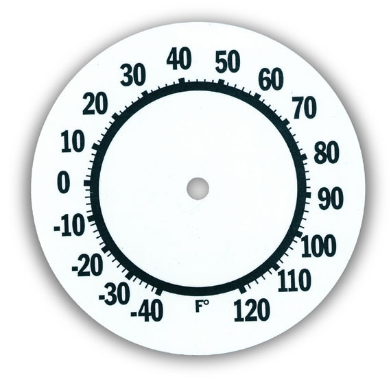 National Artcraft Thermometer Movement - Indoor/Outdoor - National Artcraft