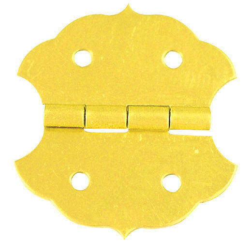 National Artcraft Hinges, Small Brass Plated - National Artcraft