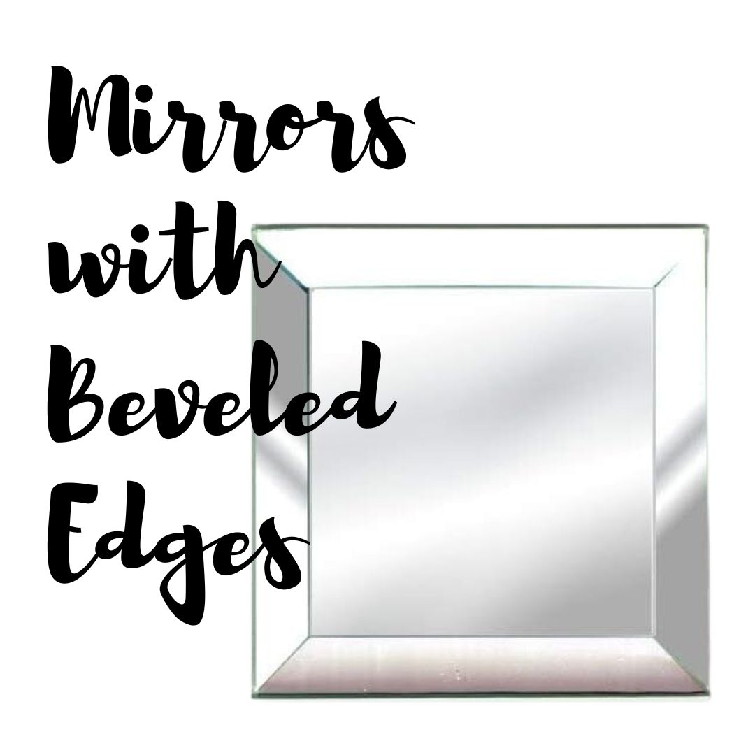 Mirrors, Beveled Glass - Geometric Shapes - National Artcraft