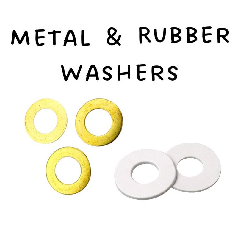 National Artcraft Washers - Flat Metal - National Artcraft