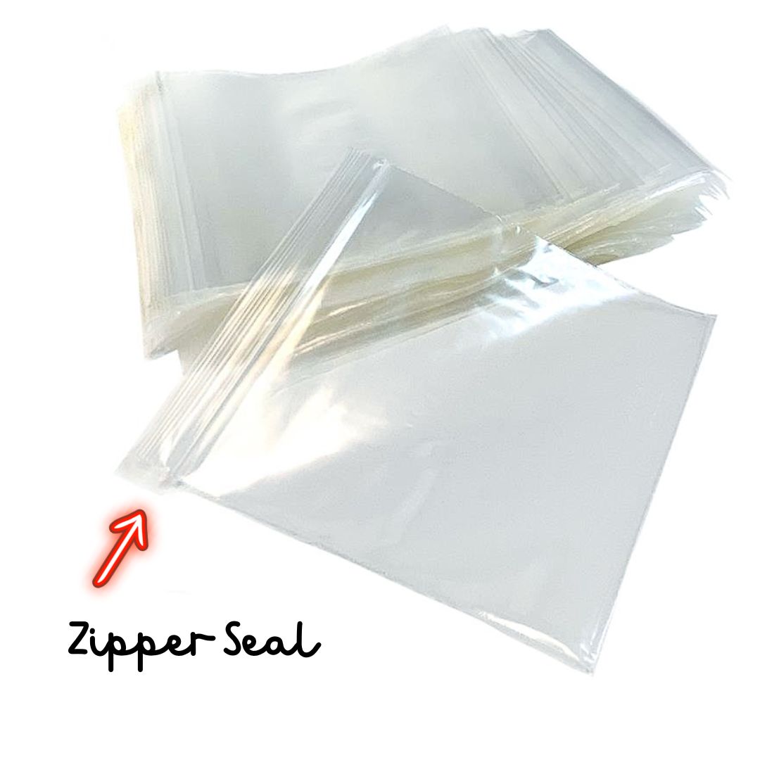 Bags, Zip-Lock Transparent - National Artcraft