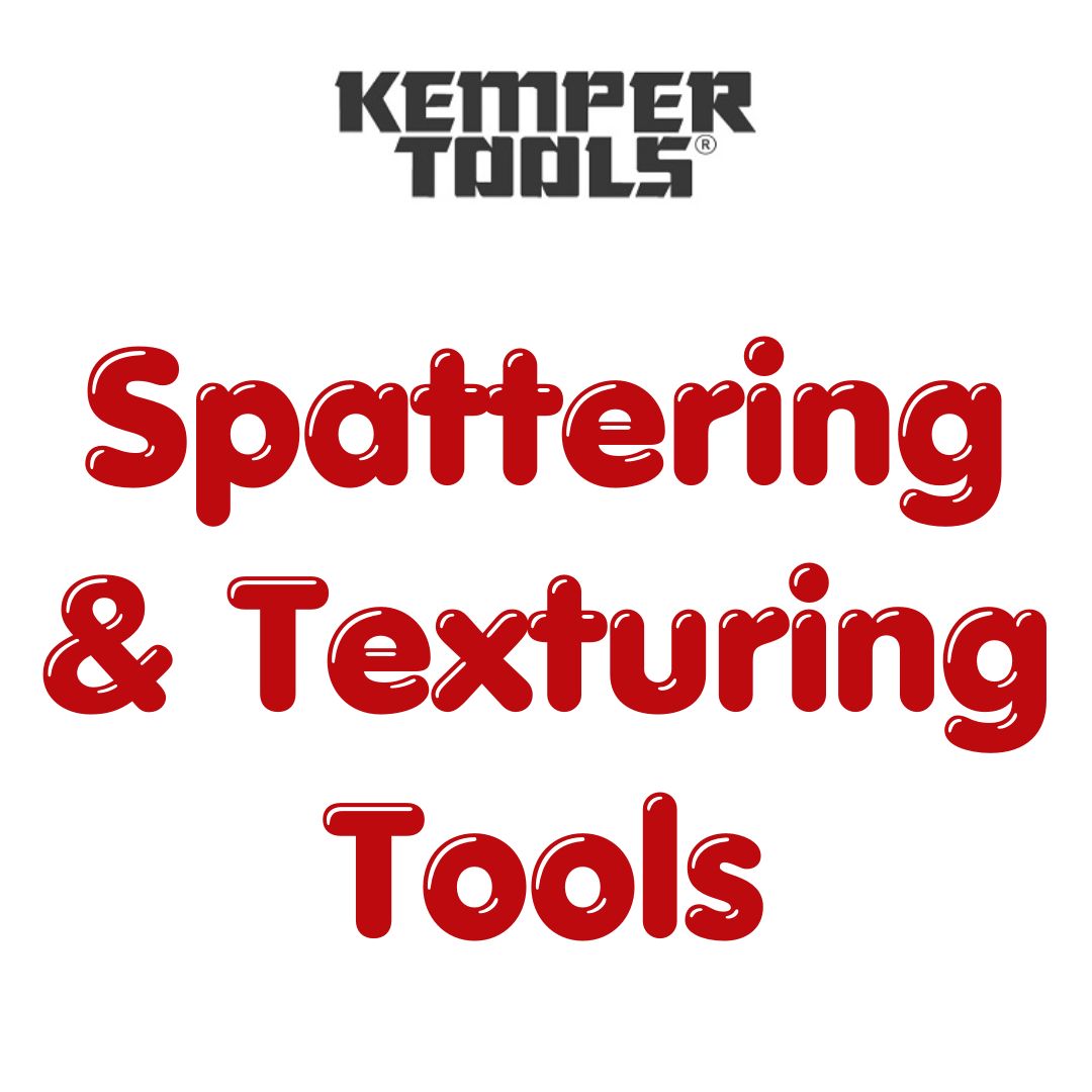 Spattering & Texturing Tools by Kemper Tools - National Artcraft