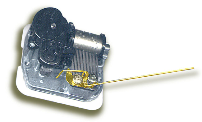 On/Off Switches and Levers for Windup Musical Movements - National Artcraft