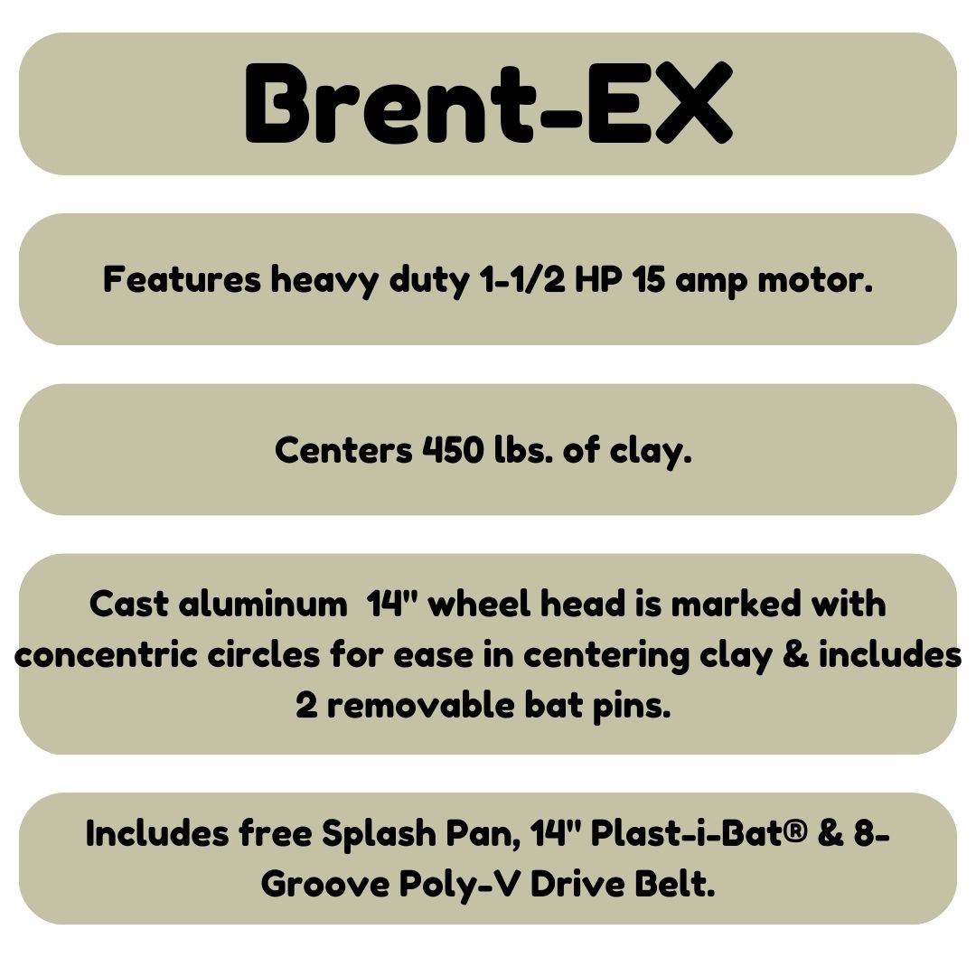 Pottery Wheel by Brent, Model EX - National Artcraft