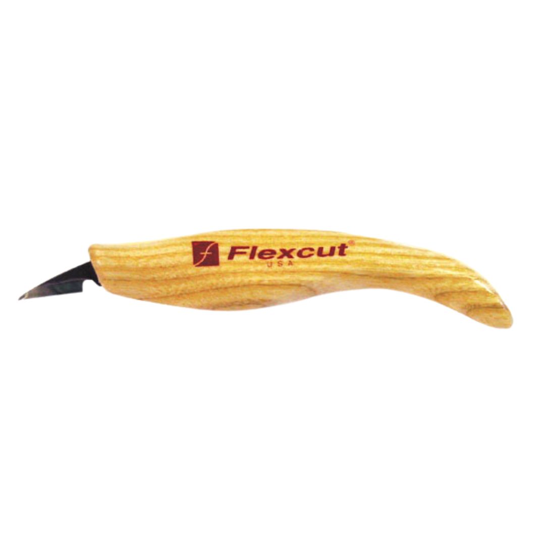 Wood Carving Knife with MINI DETAIL Blade - Flexcut - National Artcraft