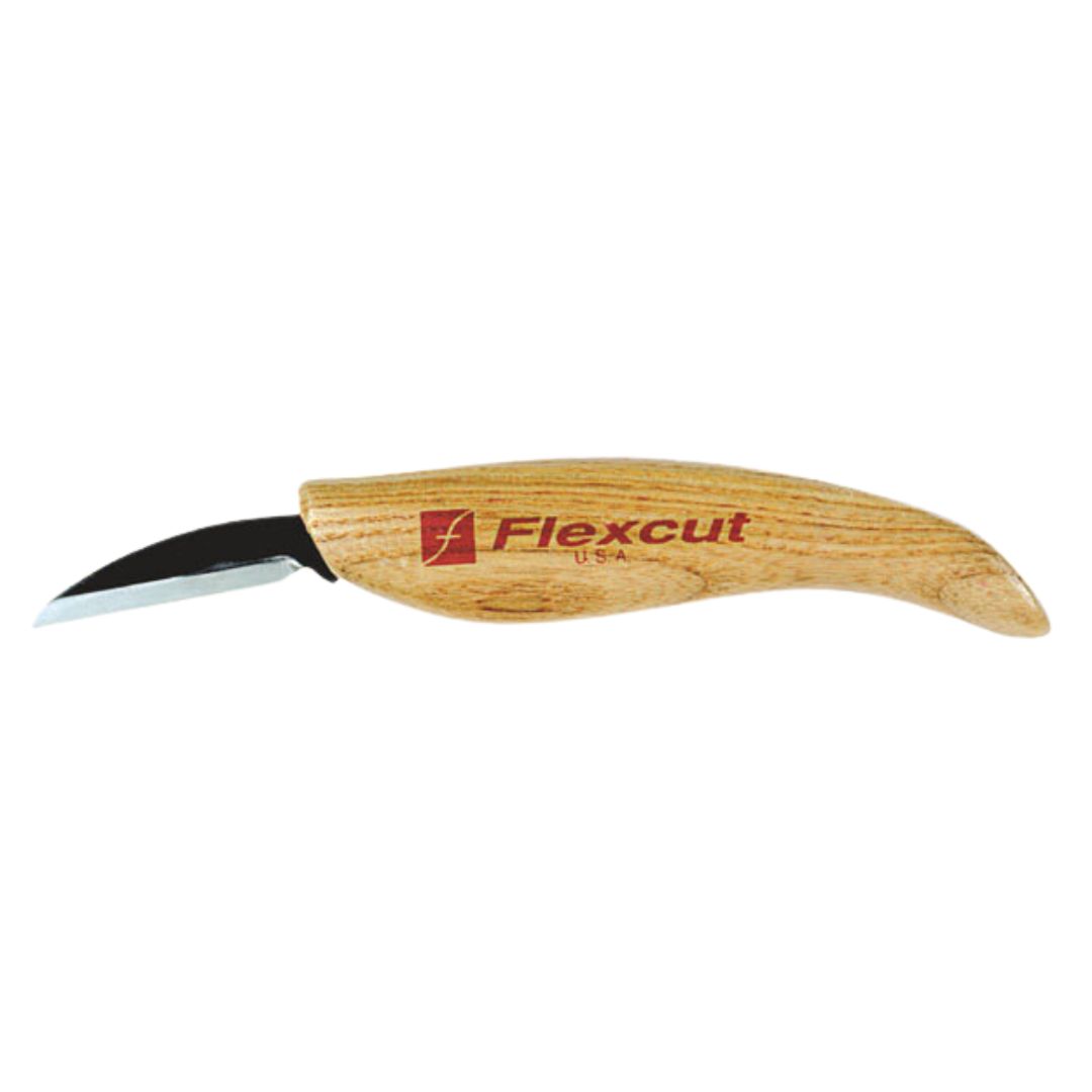 Wood Carving Knife with ROUGHING Blade - Flexcut - National Artcraft