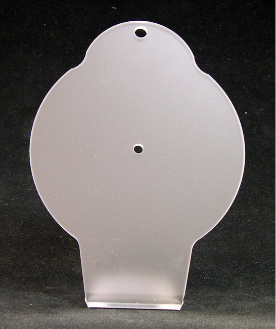 Frosted Acrylic Clock Stands - National Artcraft