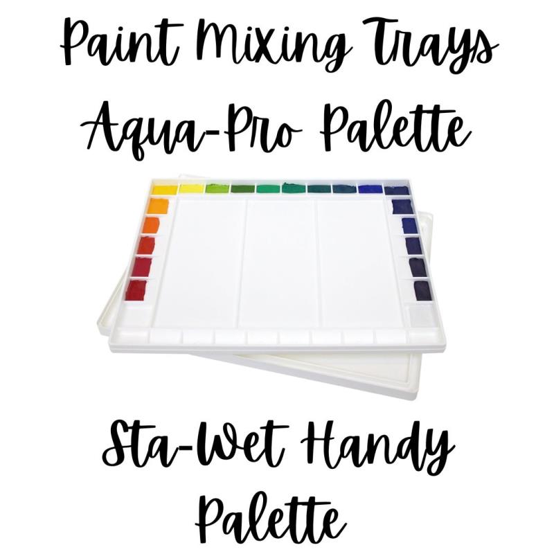 Paint Palettes & Mixing Trays - National Artcraft