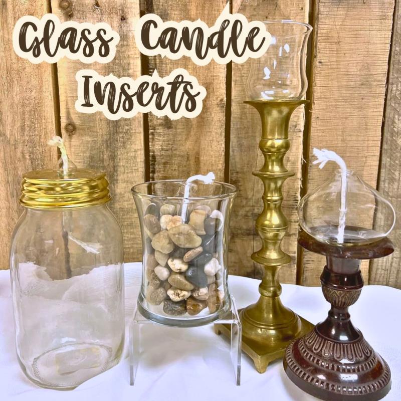 Glass Candles & Inserts - National Artcraft