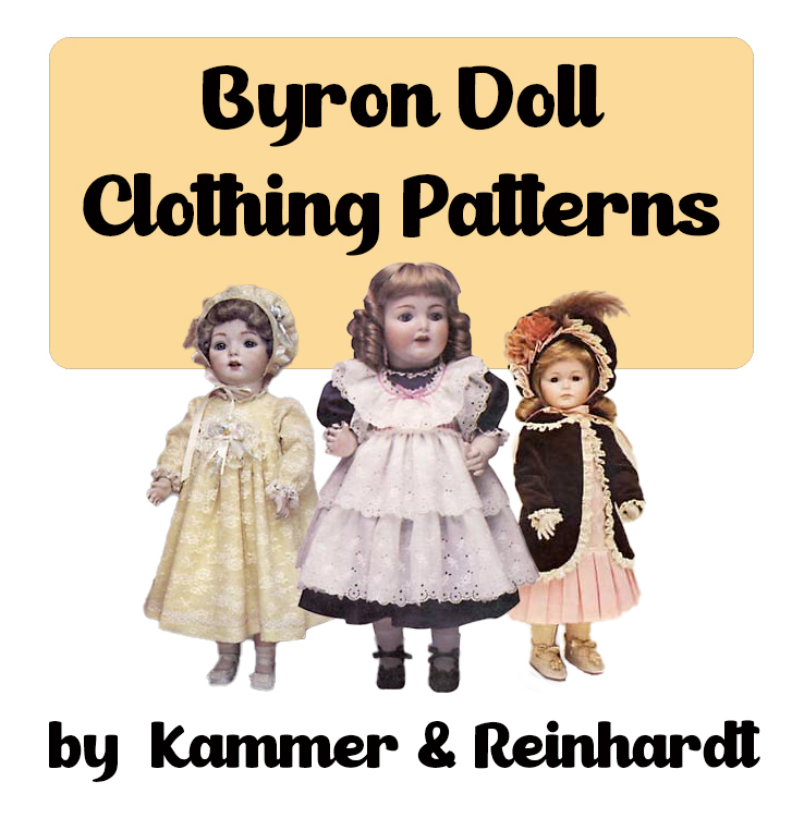 Byron Doll Clothing Patterns - Kammer & Reinhardt - National Artcraft