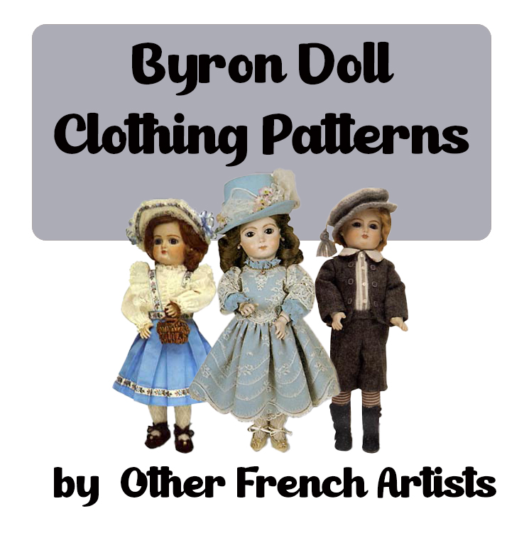Byron Doll Clothing Patterns - Other French Artists - National Artcraft
